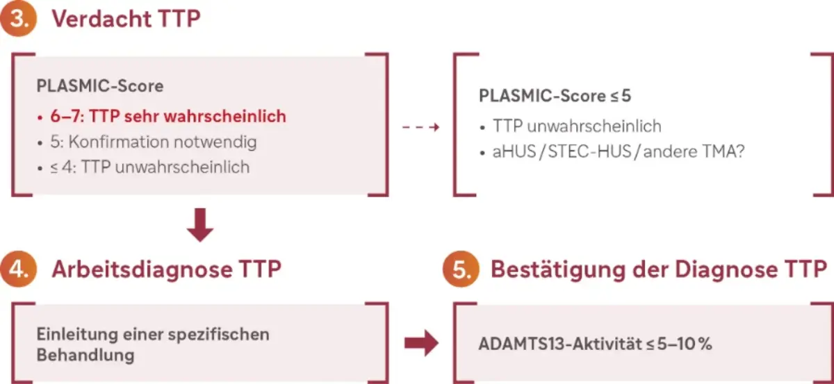 Diagnosealgorithmus TTP für Notaufnahmen