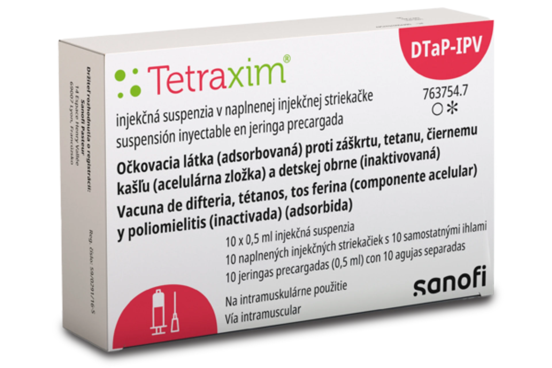 Vacuna Tetraxim l Sanofi Pasteur