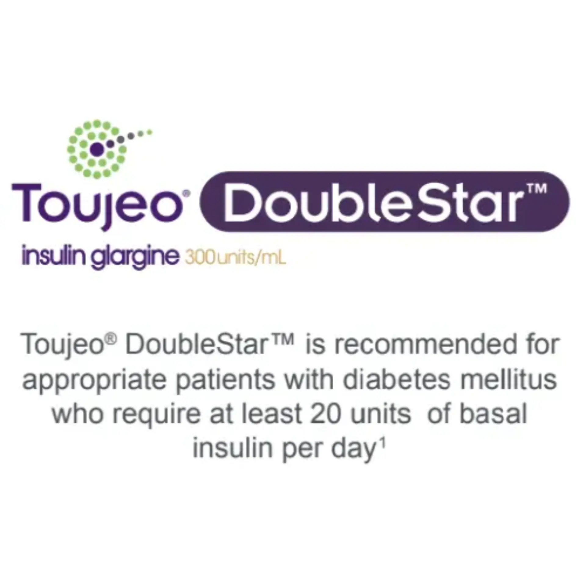 TOUJEO® (INSULIN GLARGINE 300 UNITS/ML)