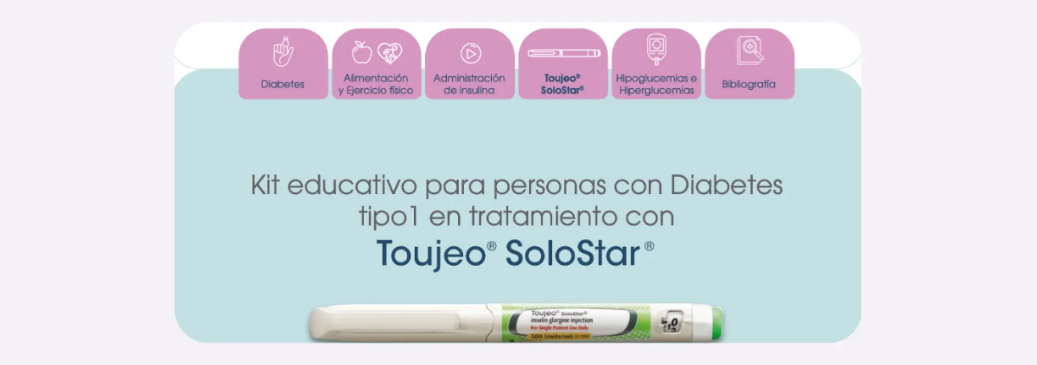 Kit educativo para personas con Diabetes tipo 1 en tratamiento con ...
