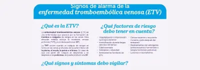 Signos de alarma Trombosis venosa profunda