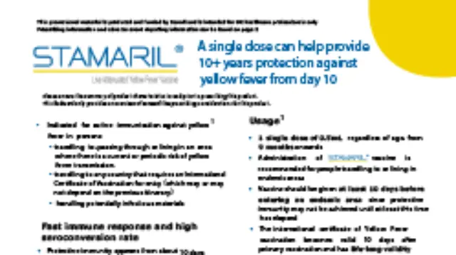 Travel Vaccine Support Materials – Campus Pro UK